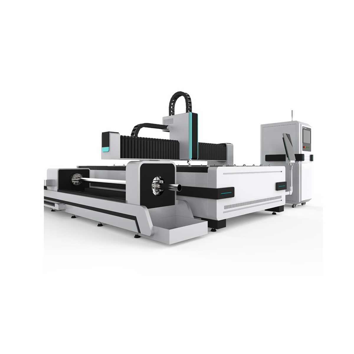 Steel sheet and pipe fiber laser Cutting Machine - Cnc Router ...